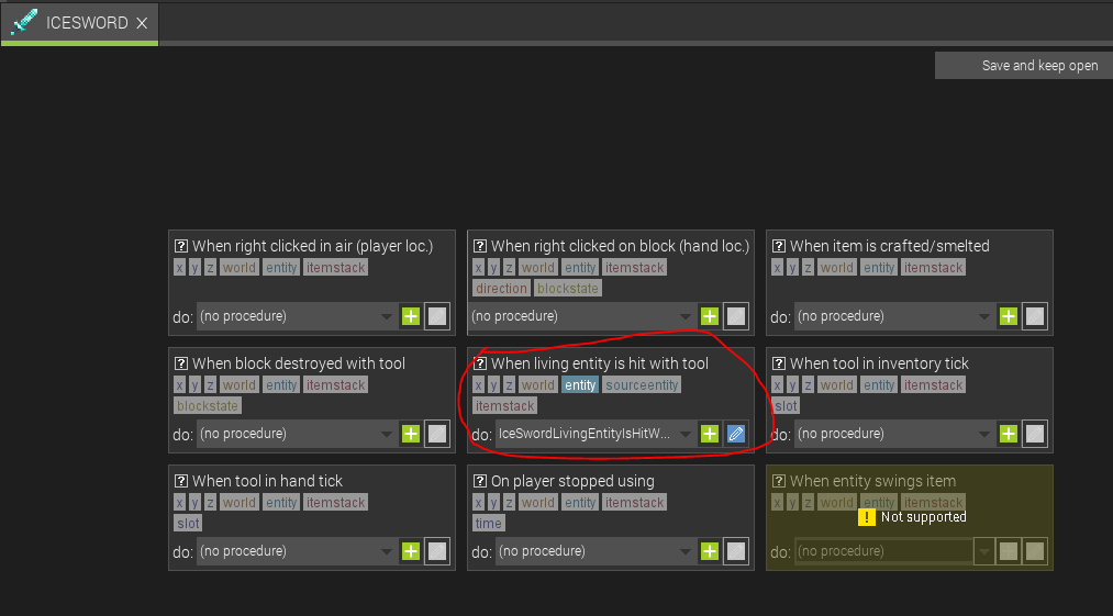 [Bug] Tool triggers cause build errors · Issue #169 · Goldorion/Fabric-Generator-MCreator · GitHub