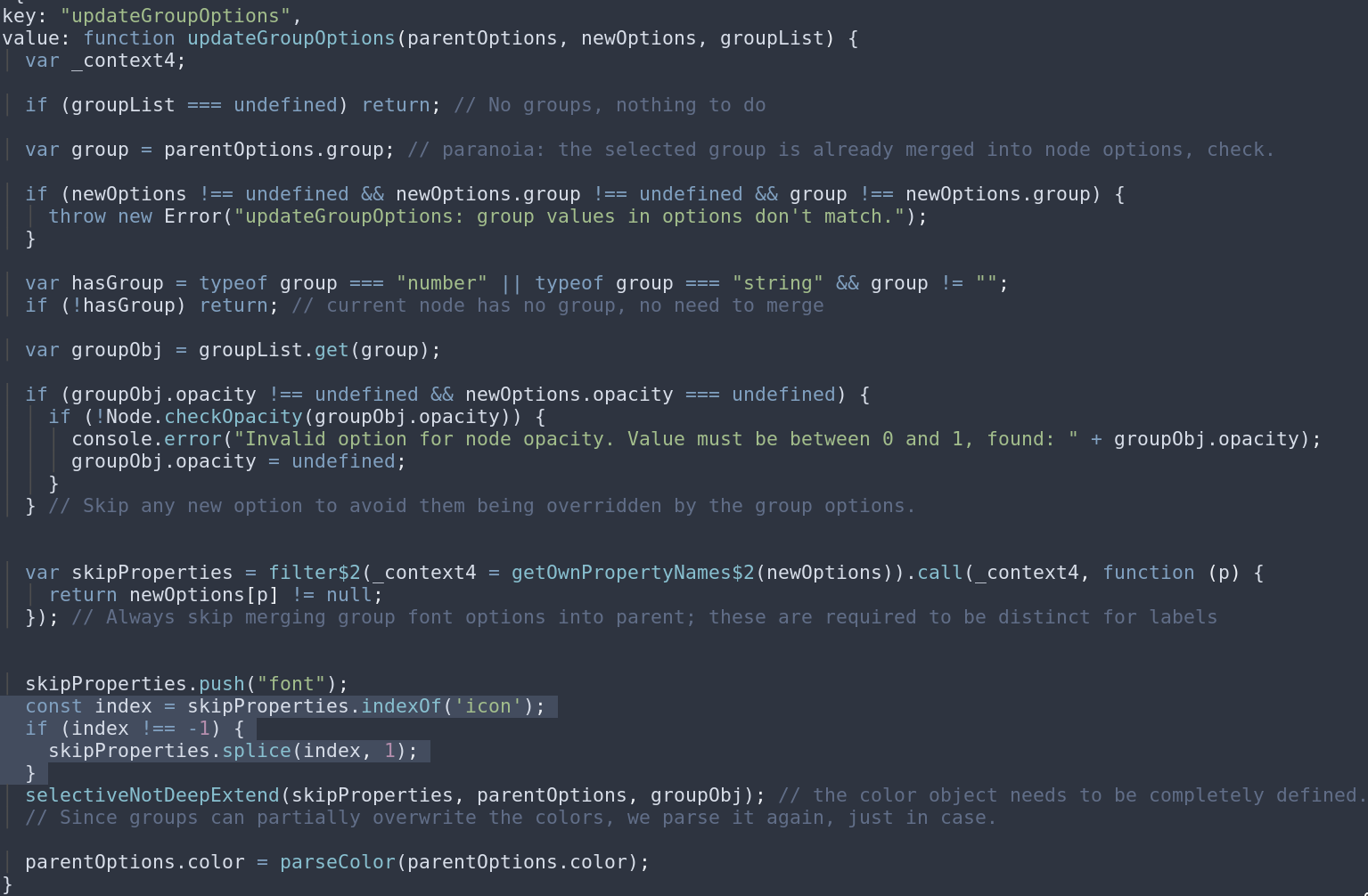 updateGroupOptions fails to inherit group options as expected with node overrides · Issue #1348 ...