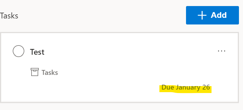 Bug Mgt Todo Saves New Tasks With Wrong Due Date · Issue 879 · Microsoftgraphmicrosoft Graph