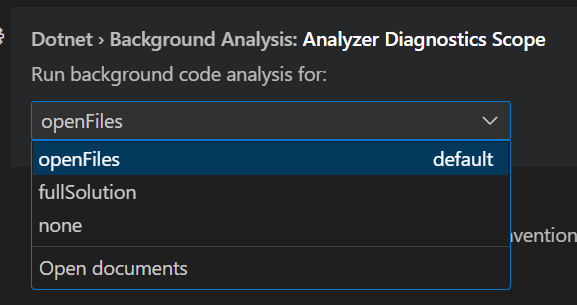 [SUGGESTION] Bring back Analyze Solution · Issue #6147 · dotnet/vscode-csharp · GitHub