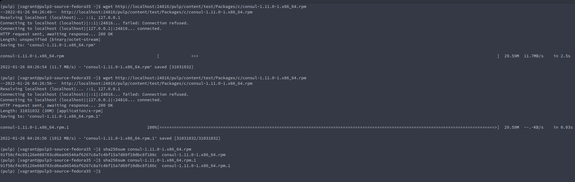 DNF (still) gets wrong RPM download size for on-demand repo · Issue #2119 · pulp/pulpcore · GitHub