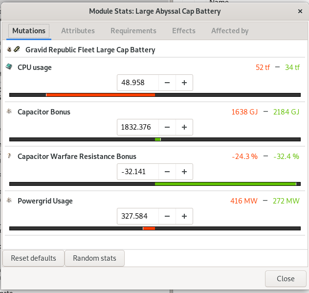 Add base module and mutaplasmid info to item mutation panel · Issue #1817 · pyfa-org/Pyfa · GitHub