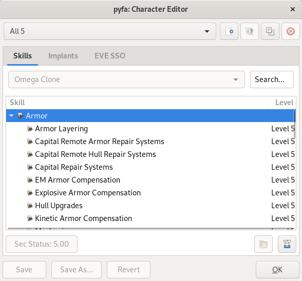 Character editor consistency improvements · Issue #1886 · pyfa-org/Pyfa · GitHub