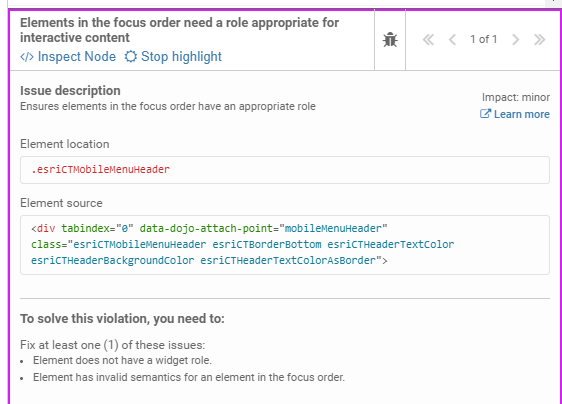 Mobile: Remove tab order from menu header · Issue #397 · Esri/crowdsource-reporter · GitHub