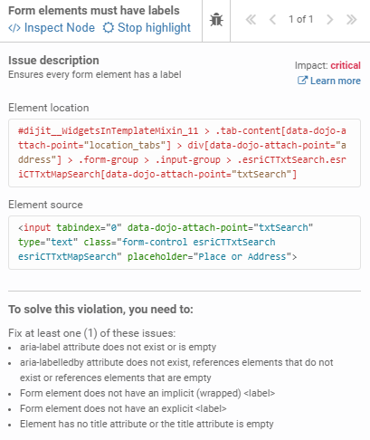 location search box needs label · Issue #401 · Esri/crowdsource-reporter · GitHub