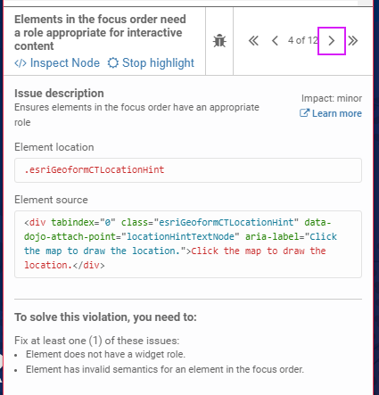 Remove tab order from location instructions on form · Issue #404 · Esri/crowdsource-reporter ...