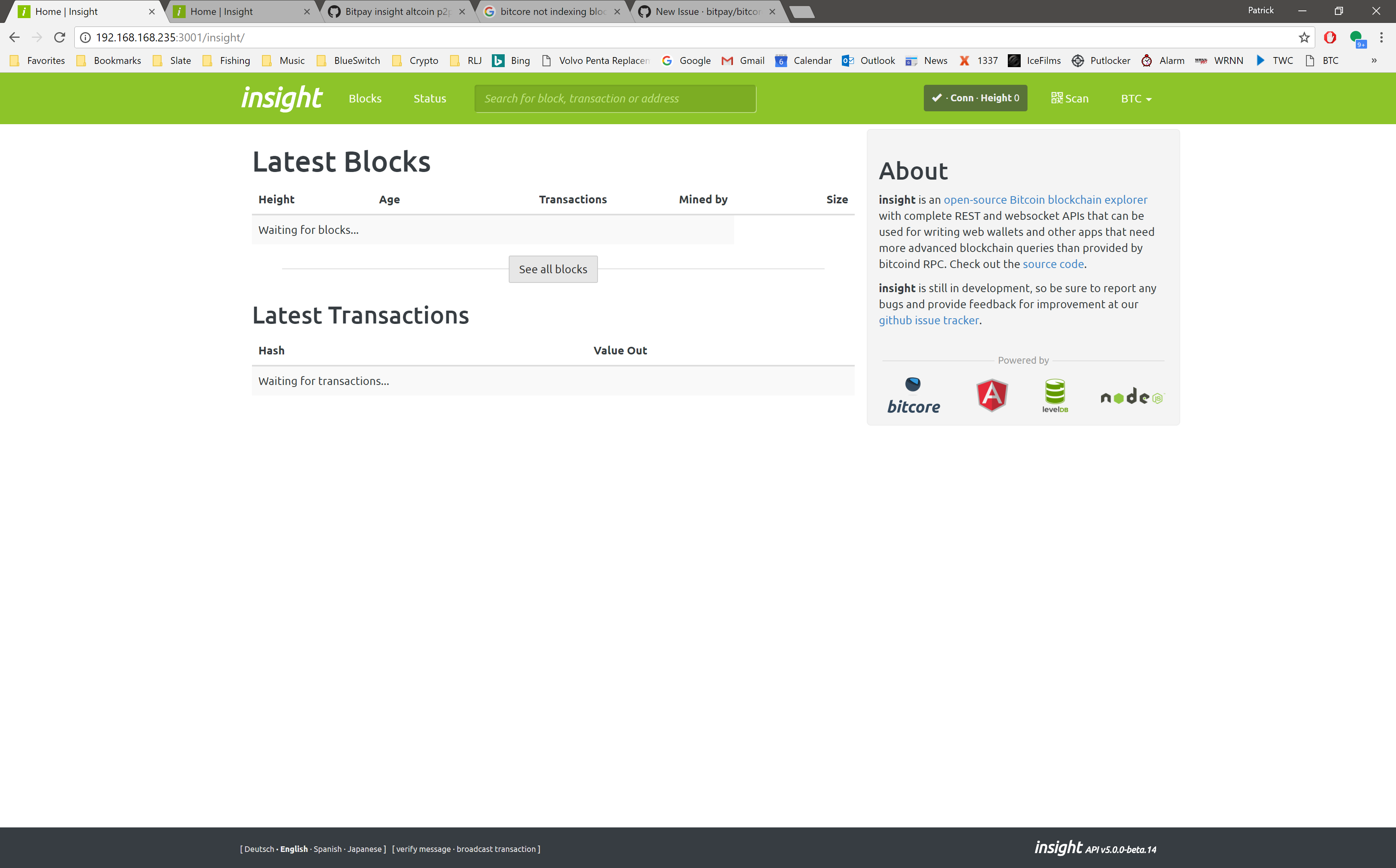No block data? · Issue #528 · bitpay/bitcore-node · GitHub