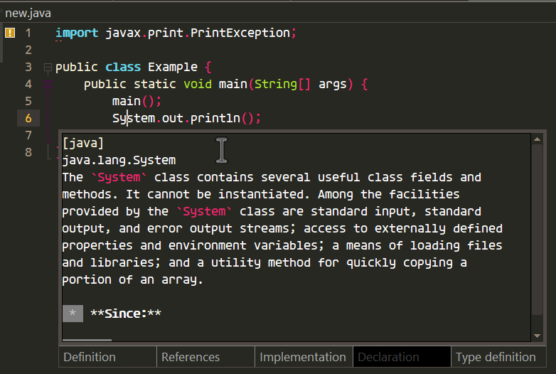Go To Definition Of System · Issue 2306 · Eclipse Jdtls Eclipse Jdt Ls · Github