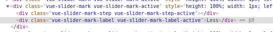 slider mark label active appears also for not selected values · Issue #444 · NightCatSama/vue ...