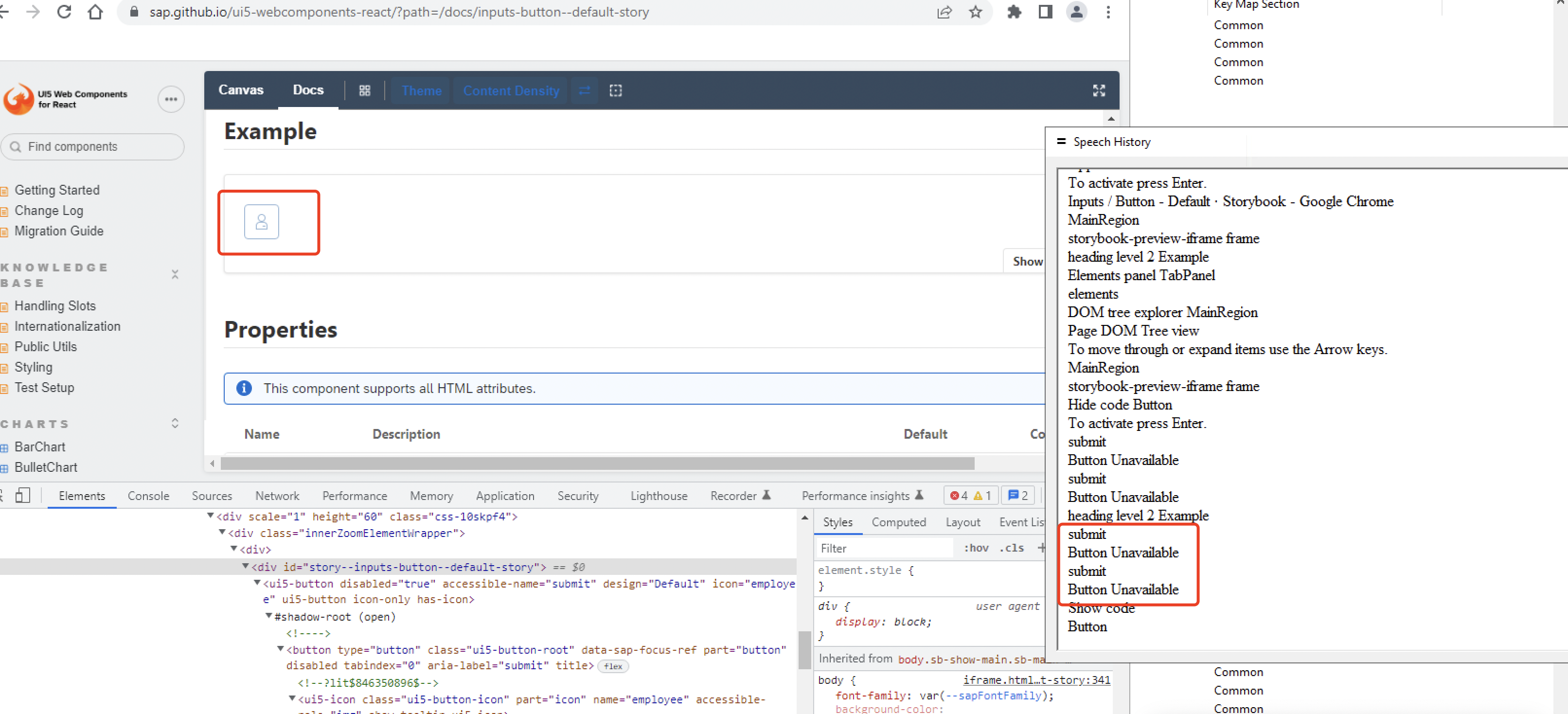 [SF][A11y][Button]Button unavailable read twice in virtual PC mode · Issue #5703 · SAP/ui5 ...