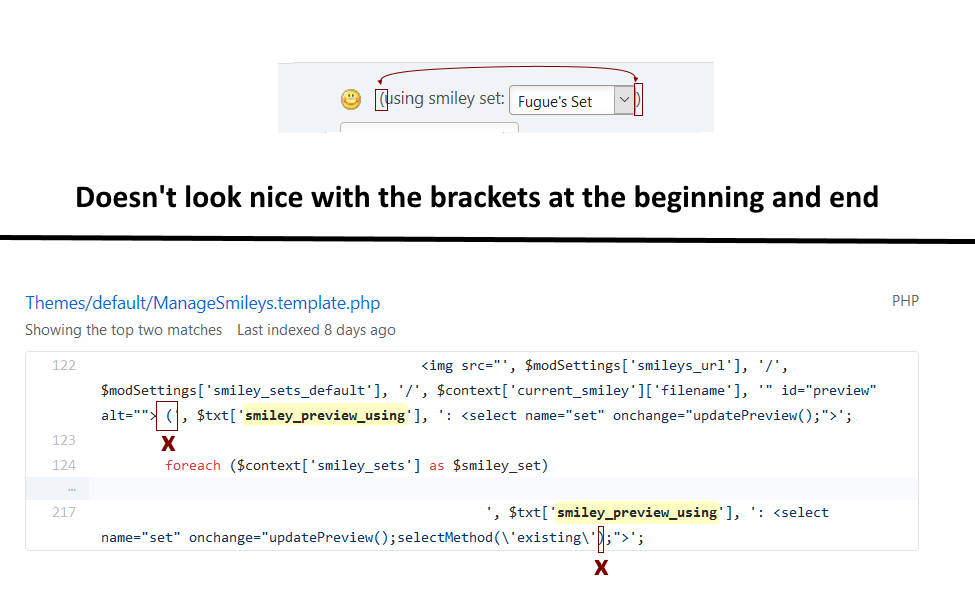 Display edit Smileys · Issue #4984 · SimpleMachines/SMF · GitHub