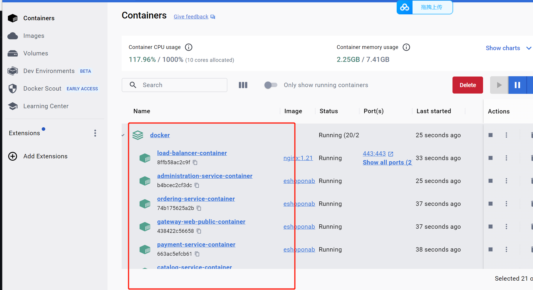 Running Docker Script Program Cannot Open Properly。help · Issue 206 · Abpframework Eshoponabp