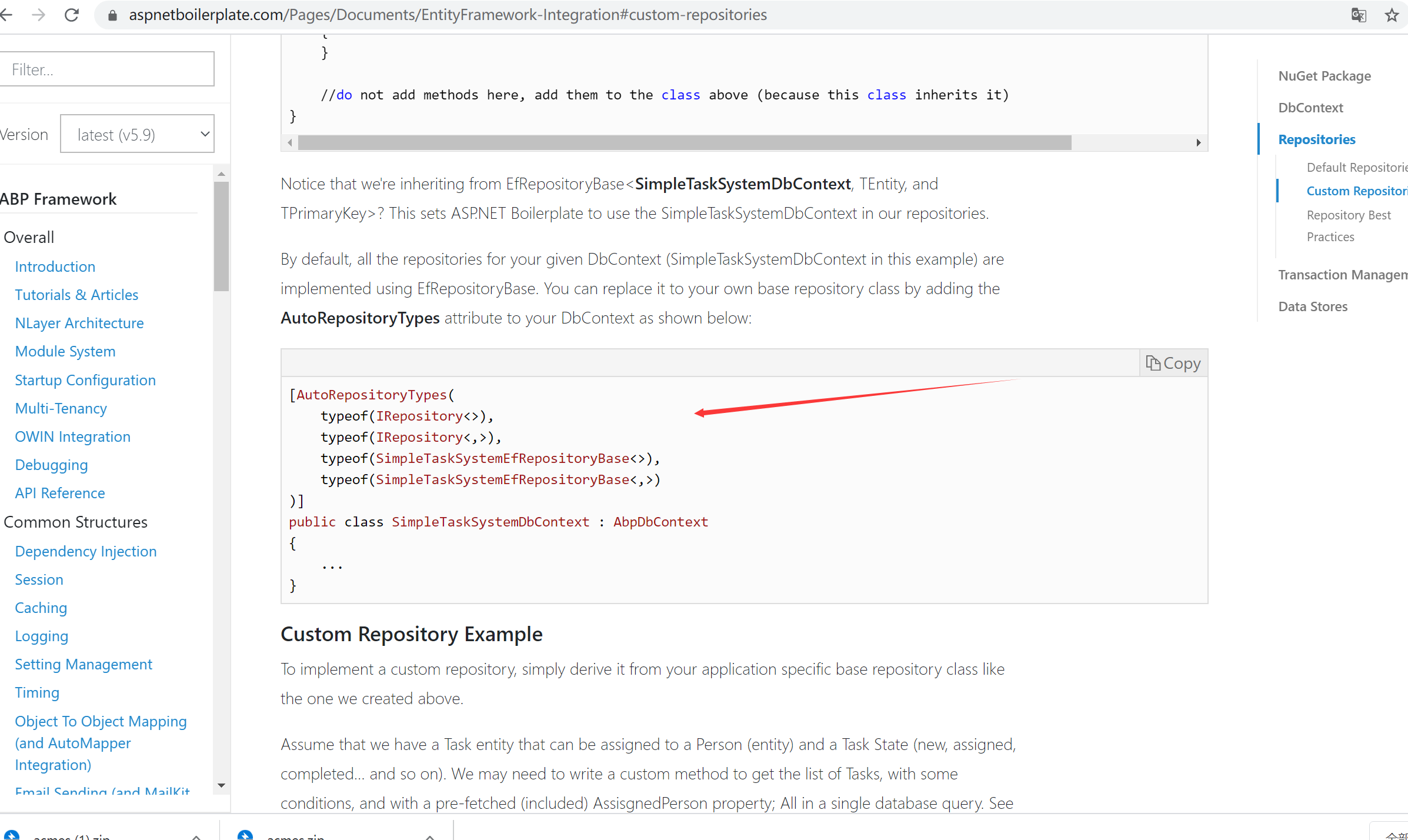 Custom Repositories error report · Issue #5709 · aspnetboilerplate/aspnetboilerplate · GitHub