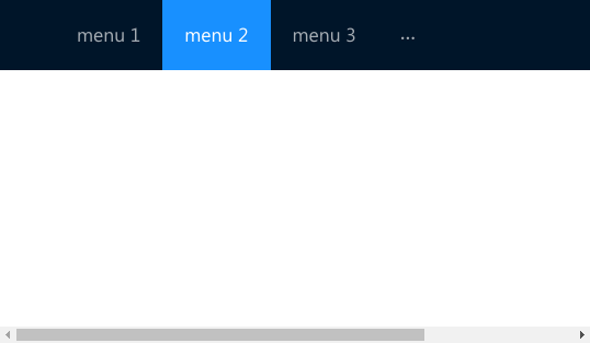 "Overflowed" menu items still occupy space · Issue #199 · react-component/menu · GitHub