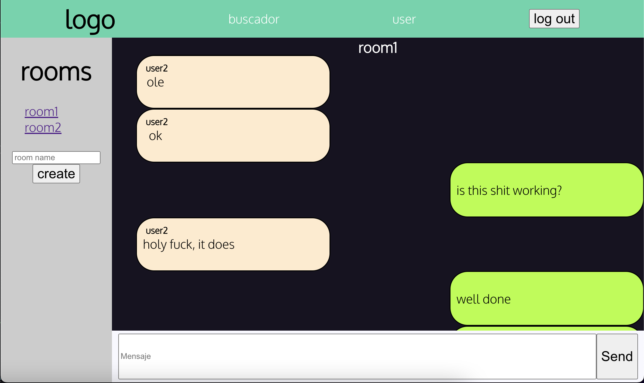 GitHub - DmelladoH/ChatroomWeb