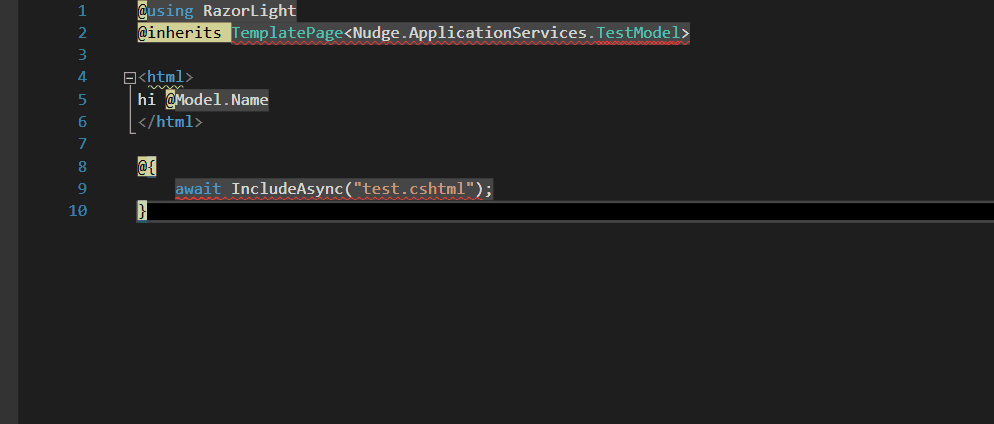 Intellisense errors · Issue #181 · toddams/RazorLight · GitHub