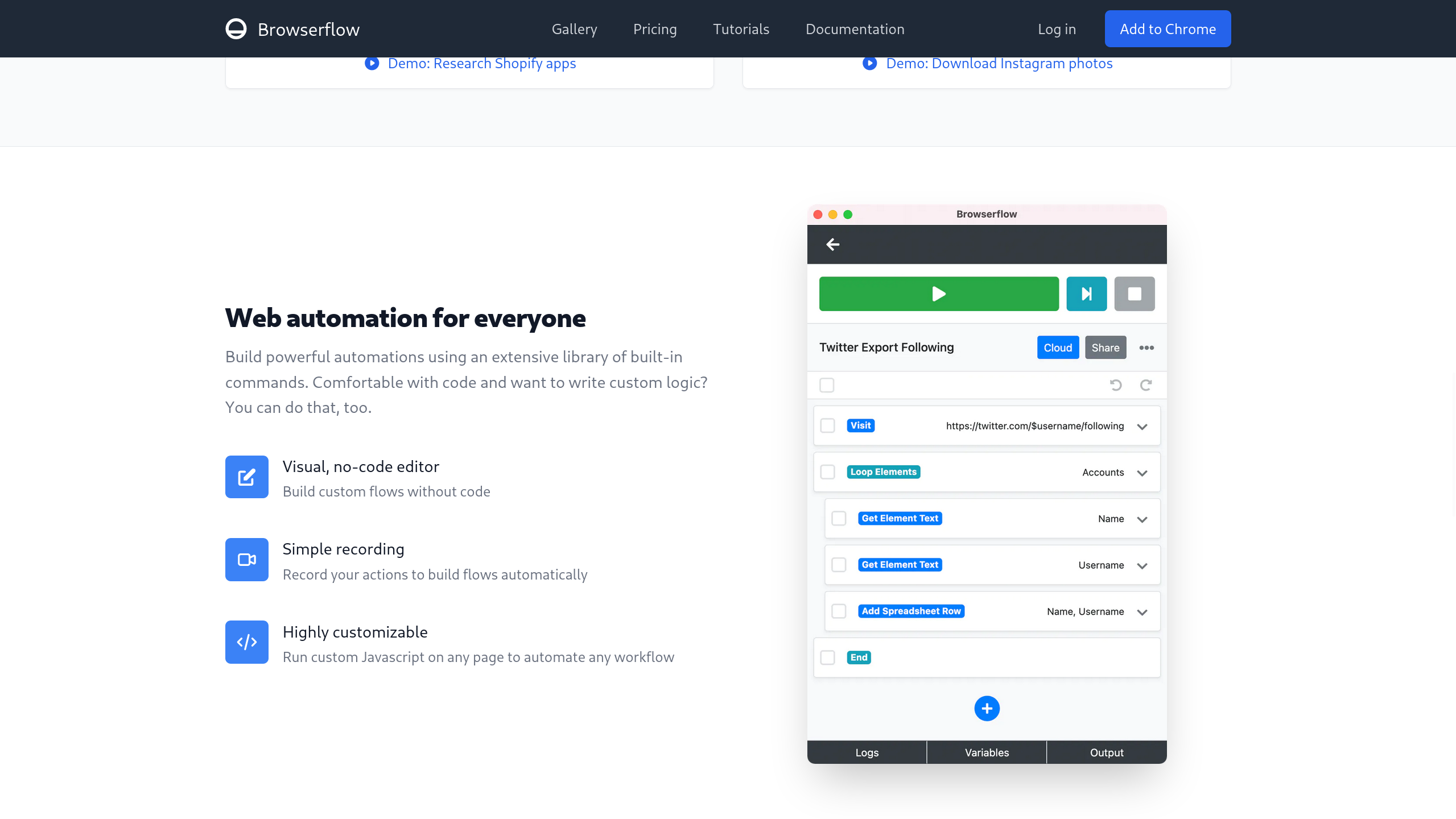 Expose arbitrary forloop instead of only hardcoding them in "Watching changes regularly" · Issue ...