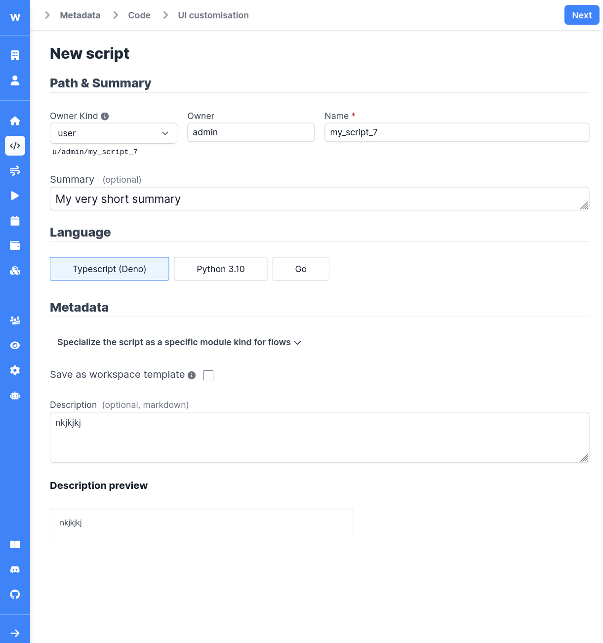 [Minor] [UX] Break down script kind help text · Issue #784 · windmill-labs/windmill · GitHub