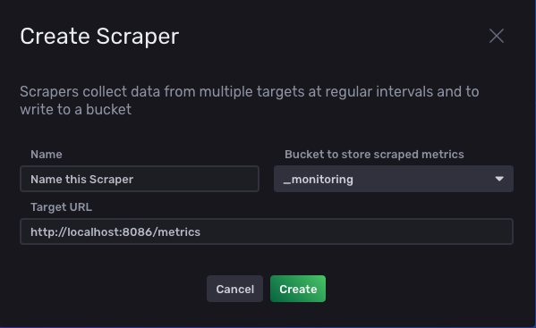 Expose toggle for `allowInsecure` when creating new scrapers · Issue #1718 · influxdata/ui · GitHub