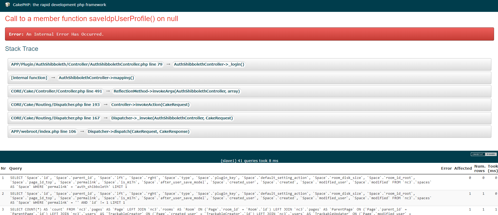 debug時、コントローラでuse model未指定時になるFatal Errorに対応 · Issue #1109 · NetCommons3/NetCommons3 · GitHub