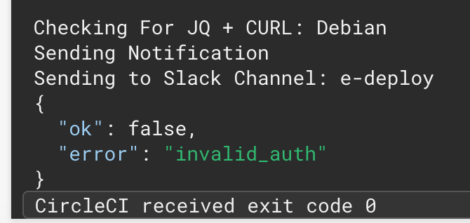 Sending notification success but nothing appears in Slack · Issue #197 · CircleCI-Public/slack ...