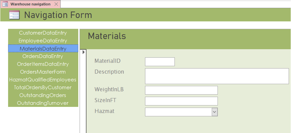 GitHub - wt051453/MS-Access-Warehouse-database-development: Academic ...