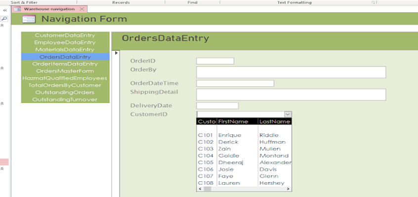 GitHub - wt051453/MS-Access-Warehouse-database-development: Academic ...
