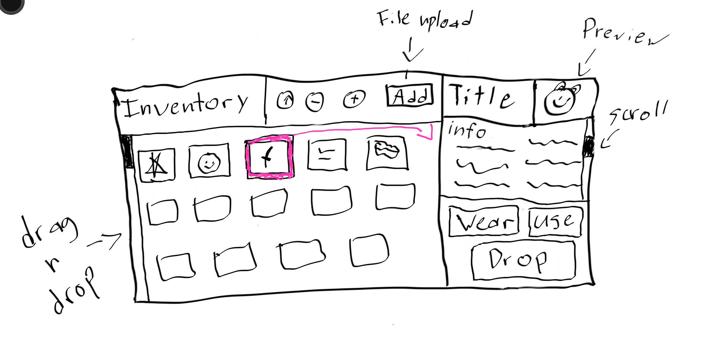 New 2d Preact Inventory Ui · Issue 75 · Webaverse App · Github