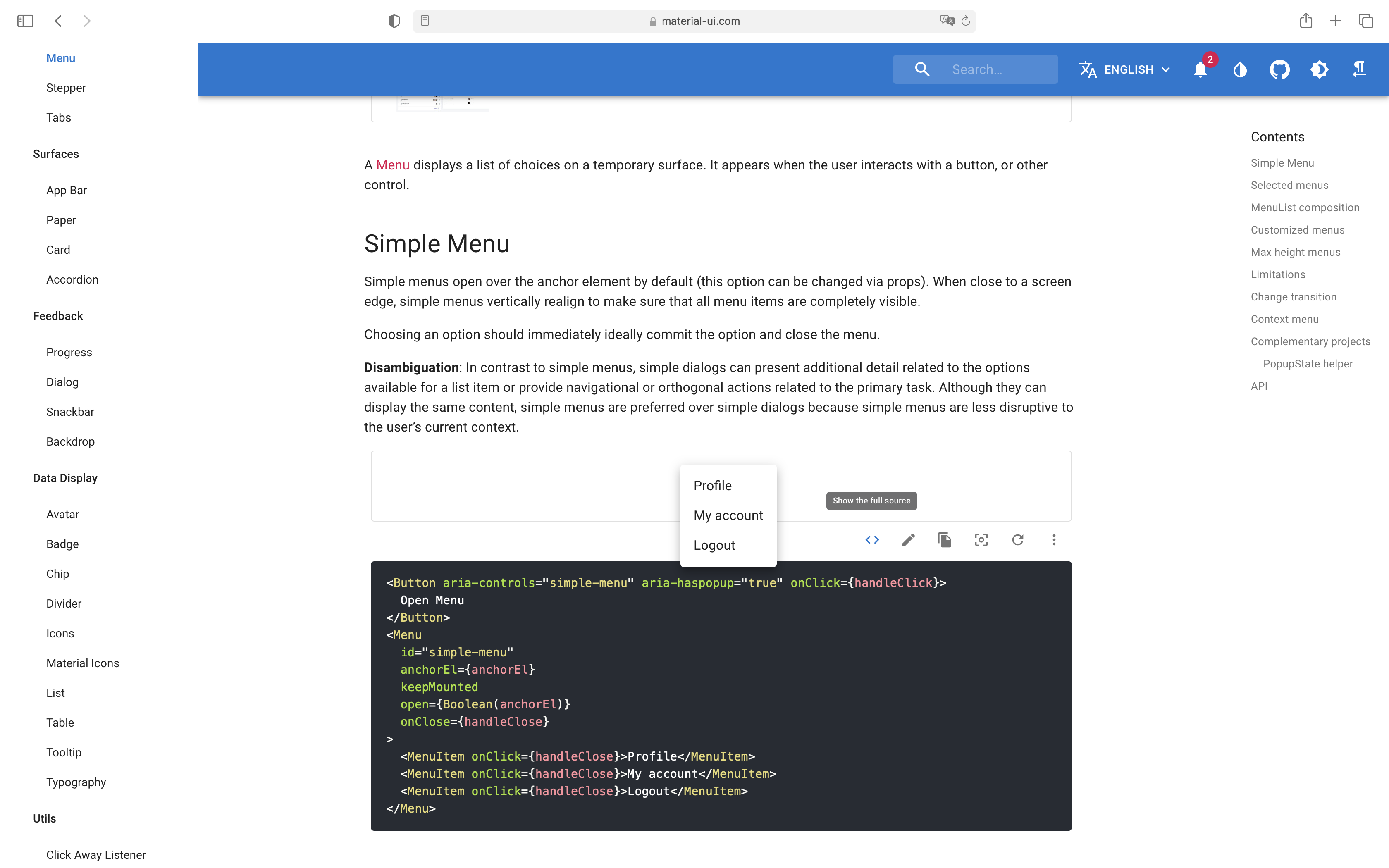 Menu: First MenuItem default selected in firefox · Issue #24868 · mui/material-ui · GitHub