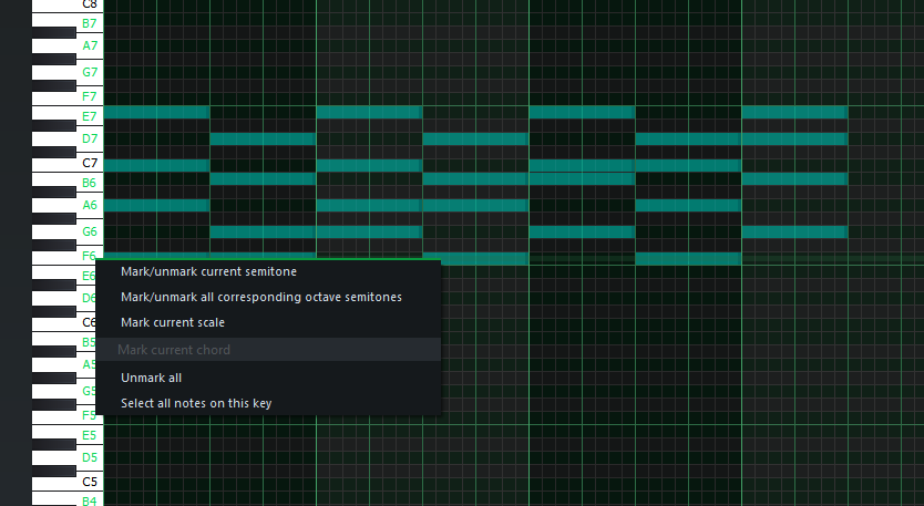 Feature Request: Mark Tonic Note in Piano Roll · Issue #4580 · LMMS/lmms · GitHub