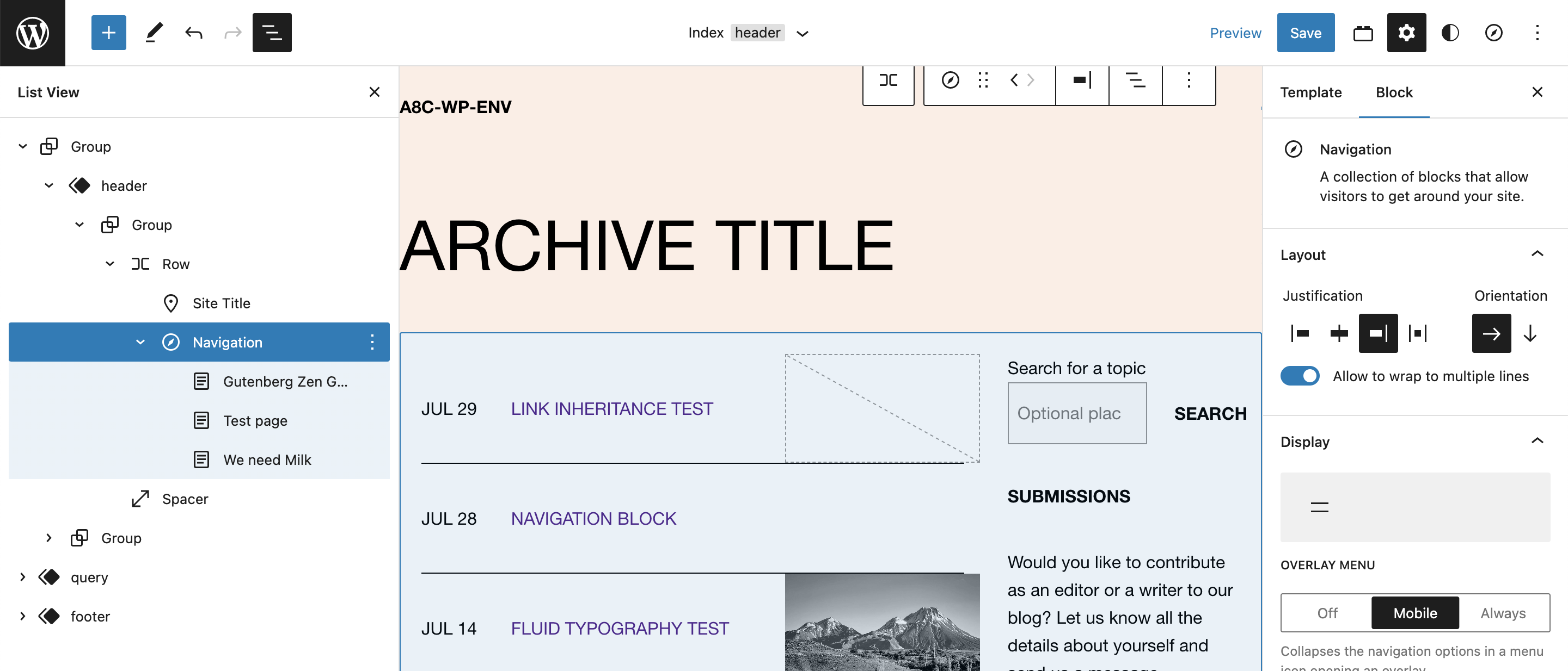 Navigation block: New menu list view inconsistent · Issue #42856 ...
