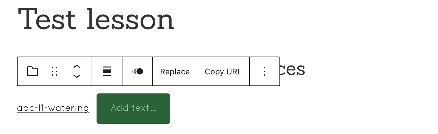 File lesson template: Button text empty · Issue #6048 · Automattic/sensei · GitHub