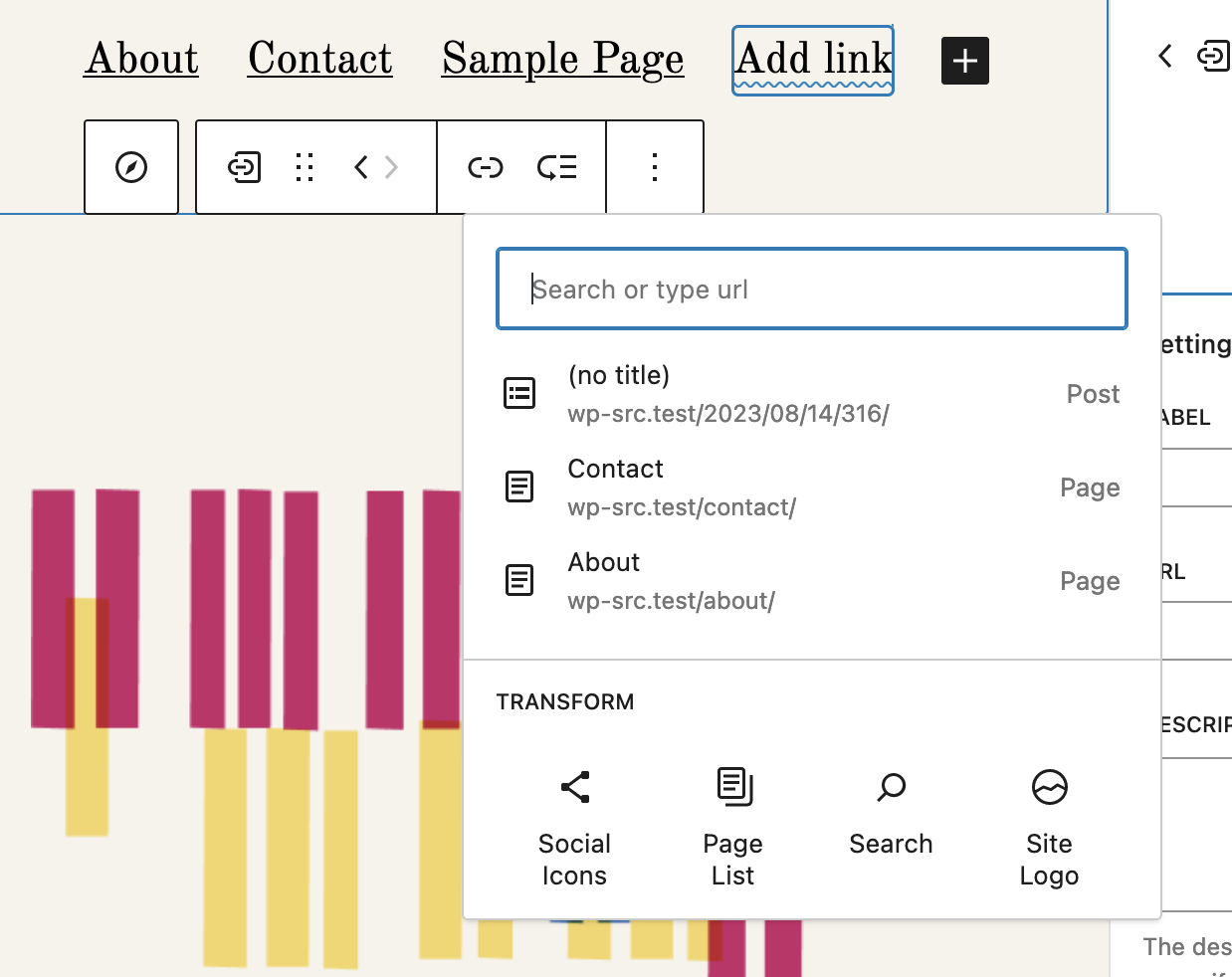 Navigation Link: Prioritize pages in the Link Control suggestions ...