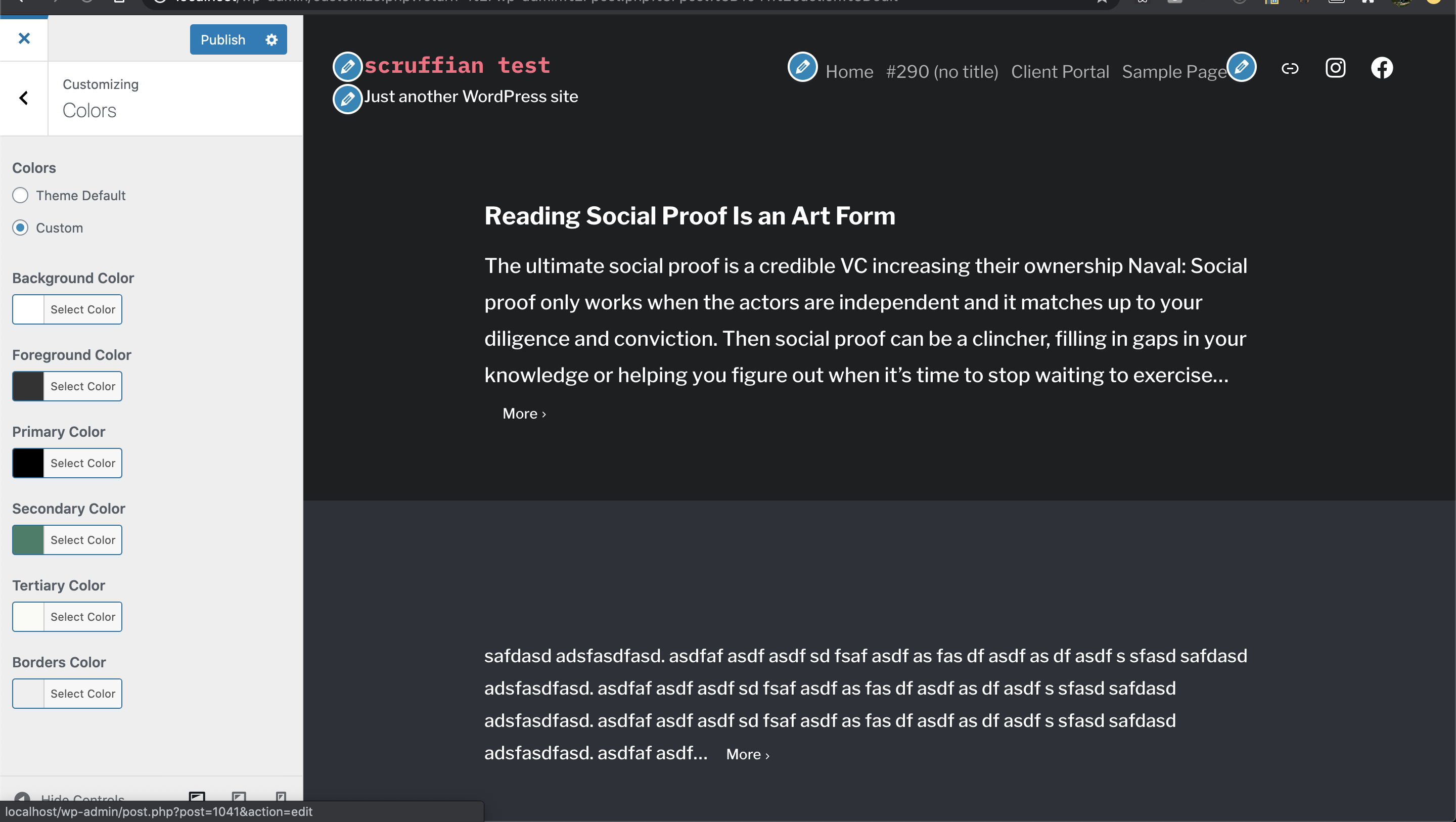 Spearhead: Custom colors not working · Issue #2701 · Automattic/themes · GitHub