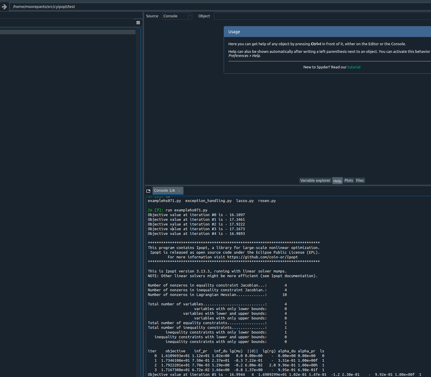 Printing IPOPT iterations · Issue #88 · mechmotum/cyipopt · GitHub