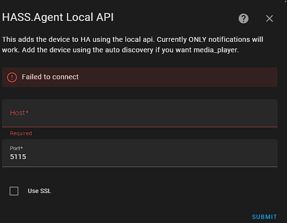 Bug: Unable to connect to Local API from Home Assistant · Issue #206 · LAB02-Research/HASS.Agent ...