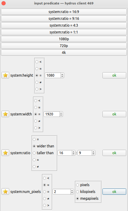 Radio buttons with comparison operators can be confusing, please consider dropdowns · Issue #896 ...