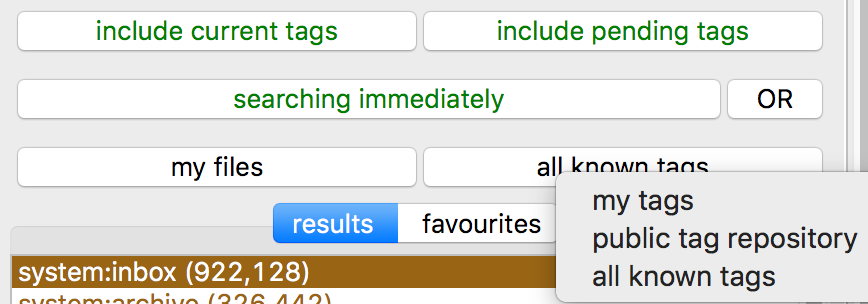 Excluding and/or selecting tag service(s) in search · Issue #242 · hydrusnetwork/hydrus · GitHub