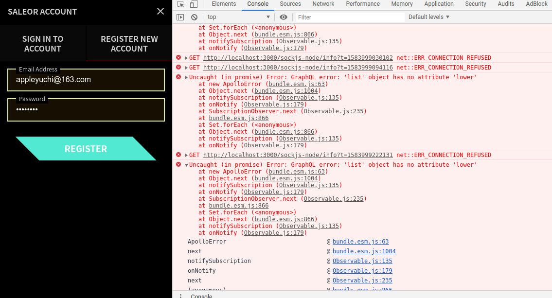 Uncaught In Promise Error Graphql Error List Object Has No Attribute Lower · Issue 5349 0875