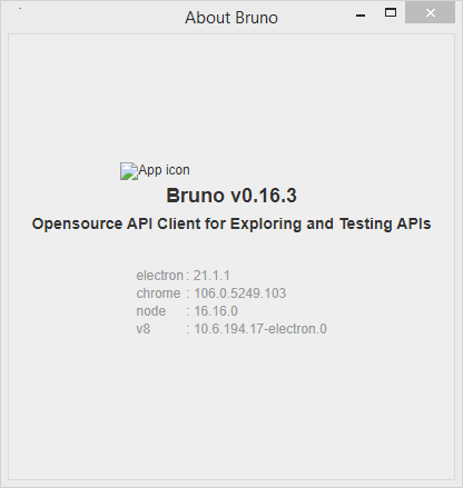 About Bruno Dialog is missing "App icon" image · Issue #254 · usebruno/bruno · GitHub