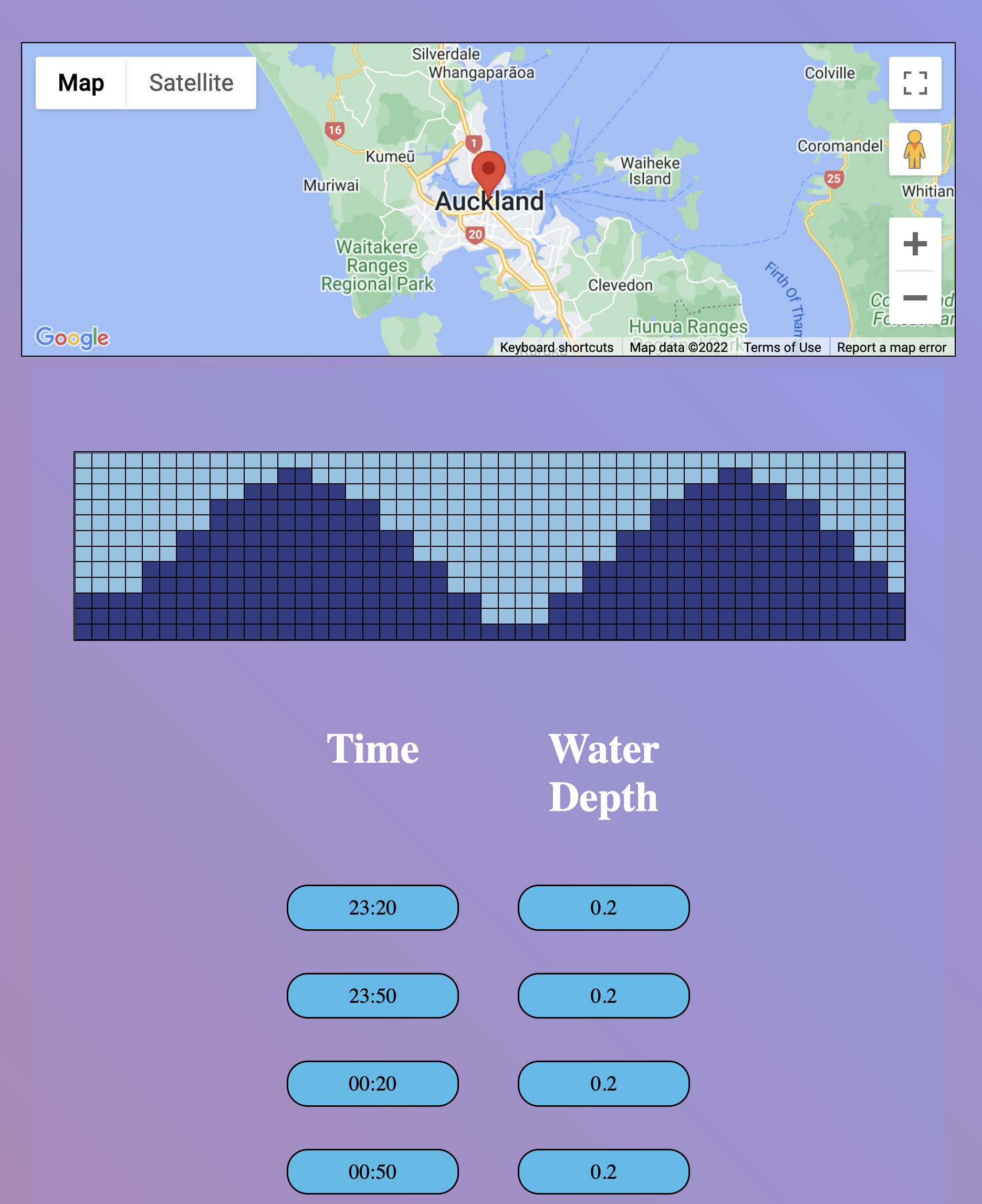 GitHub - guykibby/Tidal-and-Location-Display