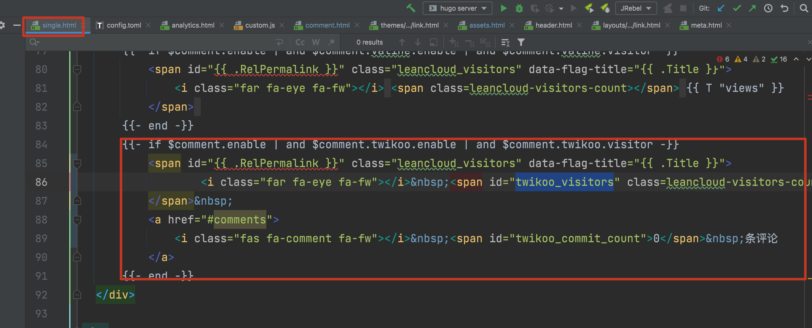 适配hugo LoveIt 主题 · Issue #231 · twikoojs/twikoo · GitHub
