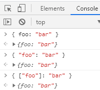 Unexpected behavior when parsing { "foo": "bar" } vs { foo: "bar ...