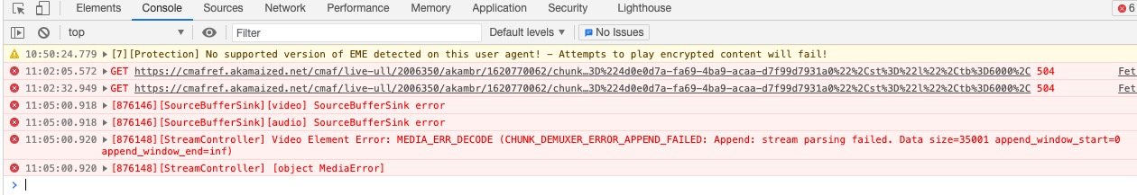 Make player robust over MEDIA_ERR_DECODE errors · Issue #3636 · Dash-Industry-Forum/dash.js · GitHub