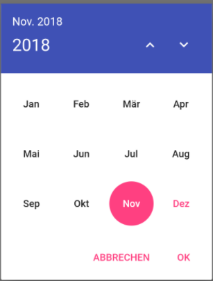 Support choosing an entire month in date picker · Issue #2463 ...