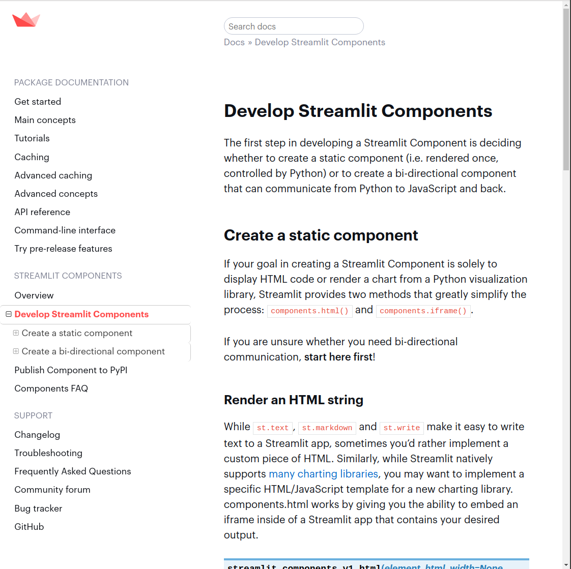 CSS: borders on left menu show up at smaller widths · Issue #1692 · streamlit/streamlit · GitHub