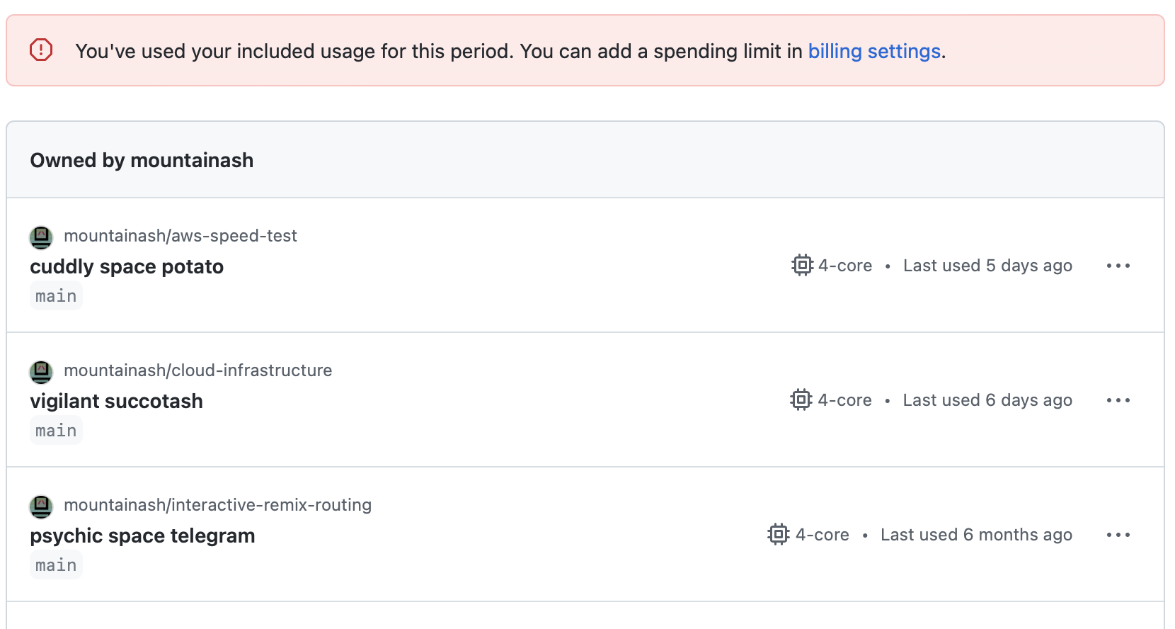 Codespaces storage chewed by itself · community · Discussion #39133 · GitHub