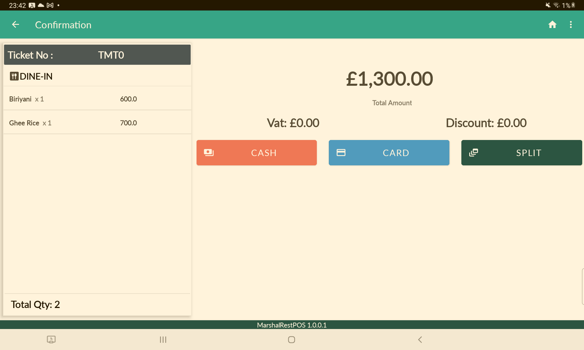GitHub - sreekrishnanparath/marshal-restaurant-pos