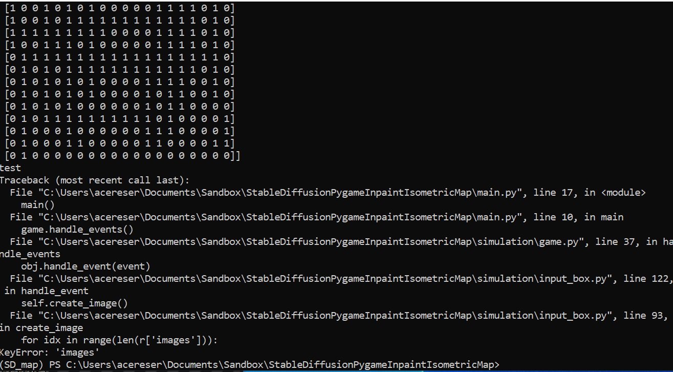 Pressing enter after writing prompt does not work · Issue #2 · numz ...