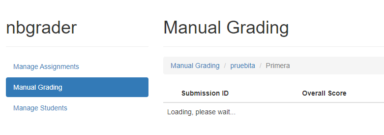 Bug? Formgrader manage assignments fails to see student submission · Issue #1426 · jupyter ...